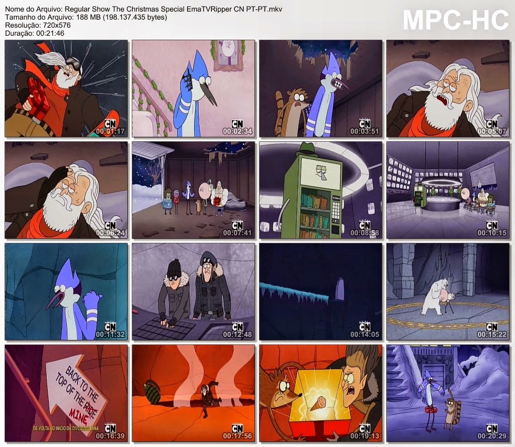 Regular Show Especial Natal CN PT-PT